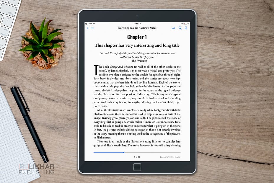 Best Book Layout Design and Ebook Conversion Services